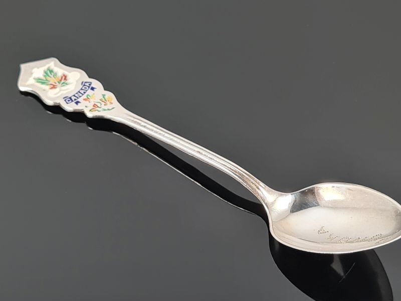 Sterling zilveren theelepel - Canada